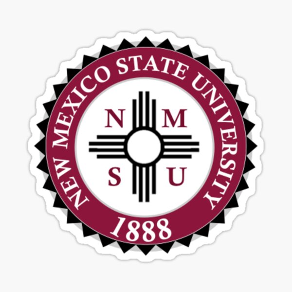 "NMSU University T-shirt " Sticker for Sale by Wo12storage | Redbubble