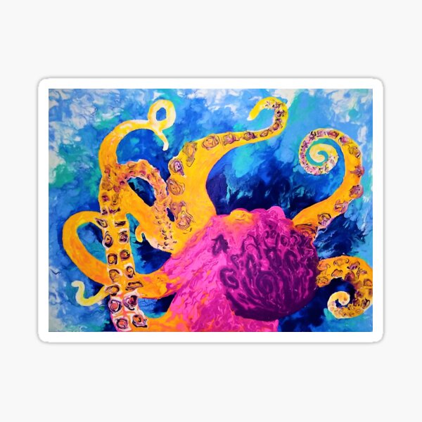 "Inked" Sticker for Sale by BerstofColor | Redbubble