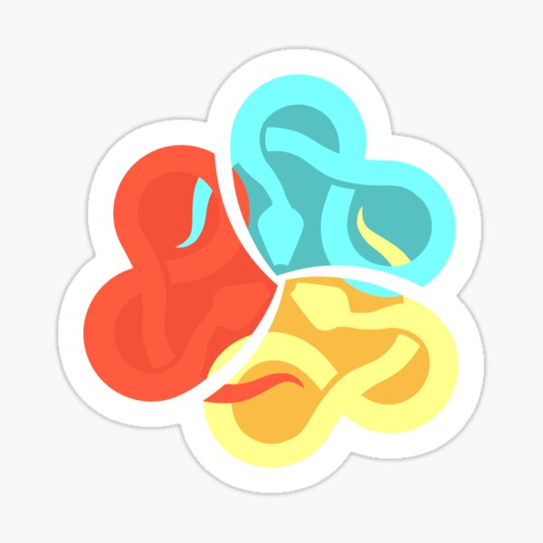 "Project 863 Syntec and Snake Logo" Sticker by sclin2 | Redbubble