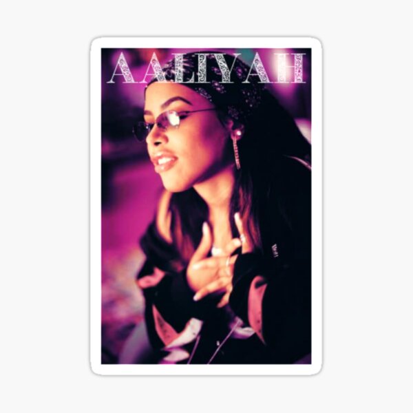 "Aaliyah Vintage Clothing| Perfect Gift Aaliyah " Sticker for Sale by ...