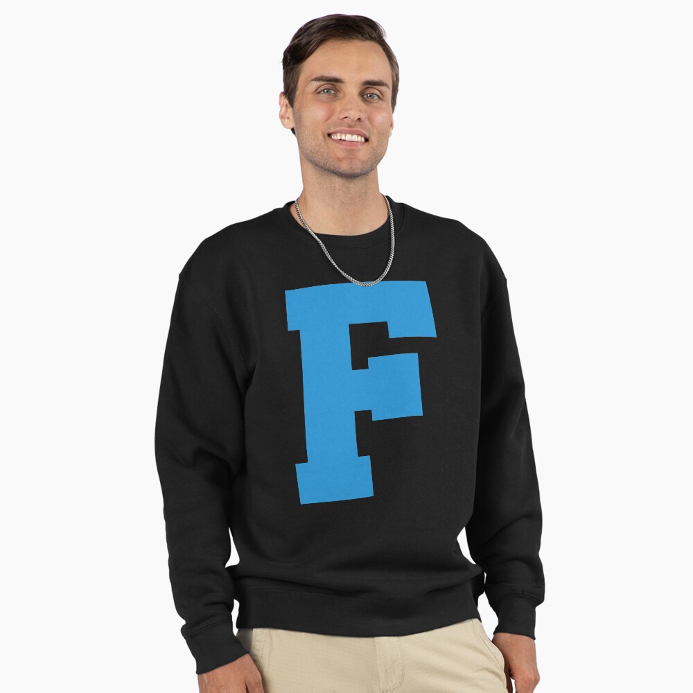 "Alphabet, Blue F, Sports letter F" Sticker for Sale by TheCultStuff ...