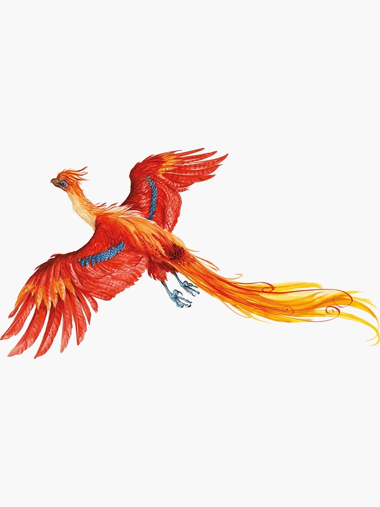 "dumbledore phoenix" Sticker for Sale by AhmedXhah | Redbubble
