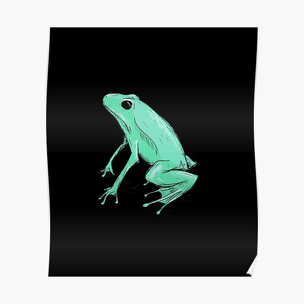 "green tree frog" Poster for Sale by Albertoarcia | Redbubble
