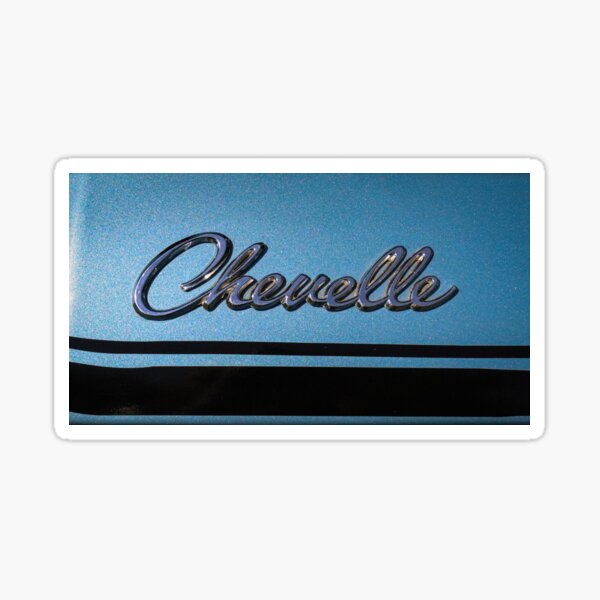 "Chevrolet Chevelle Emblem" Sticker for Sale by GoodDieYoung62 | Redbubble
