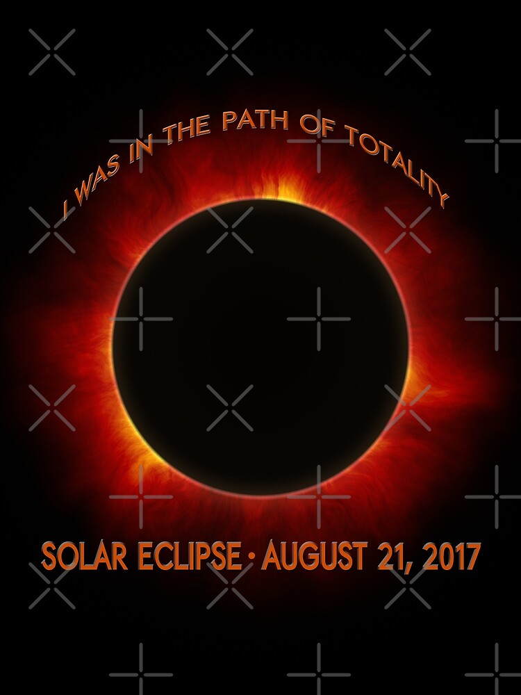 "Total Solar Eclipse" Poster for Sale by FrankieCat | Redbubble