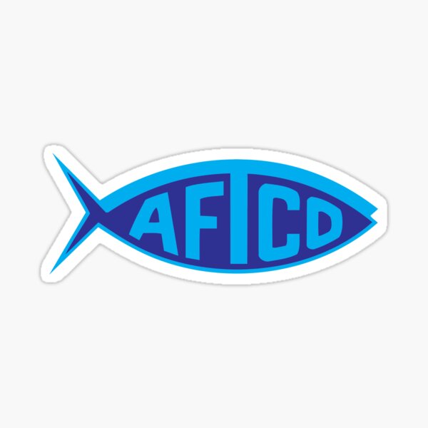 "AFTCO1 FISHING" Sticker for Sale by AabidMatar | Redbubble