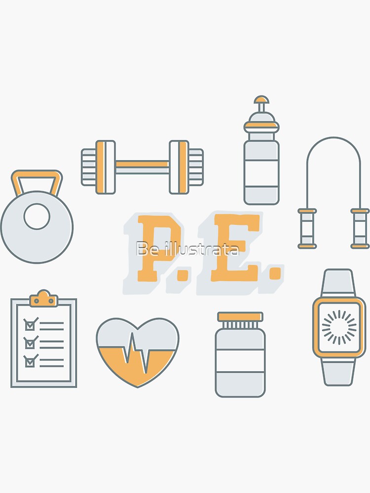 "Physical Education Pack" Sticker for Sale by Robin2000 | Redbubble