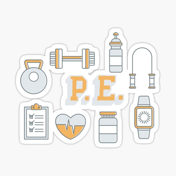 "Physical Education Pack" Sticker for Sale by Robin2000 | Redbubble