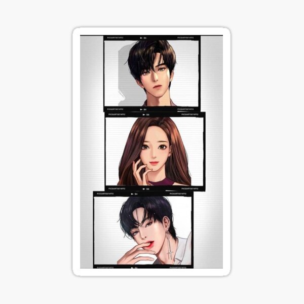 "TRUE BEAUTY DORAMA" Sticker for Sale by ale040504 | Redbubble