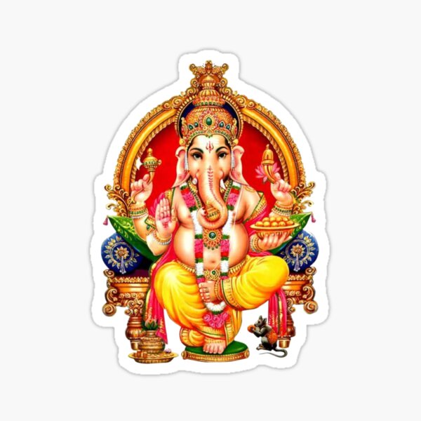 "Lord Ganesha - Hinduism" Sticker for Sale by SorceryProducts | Redbubble