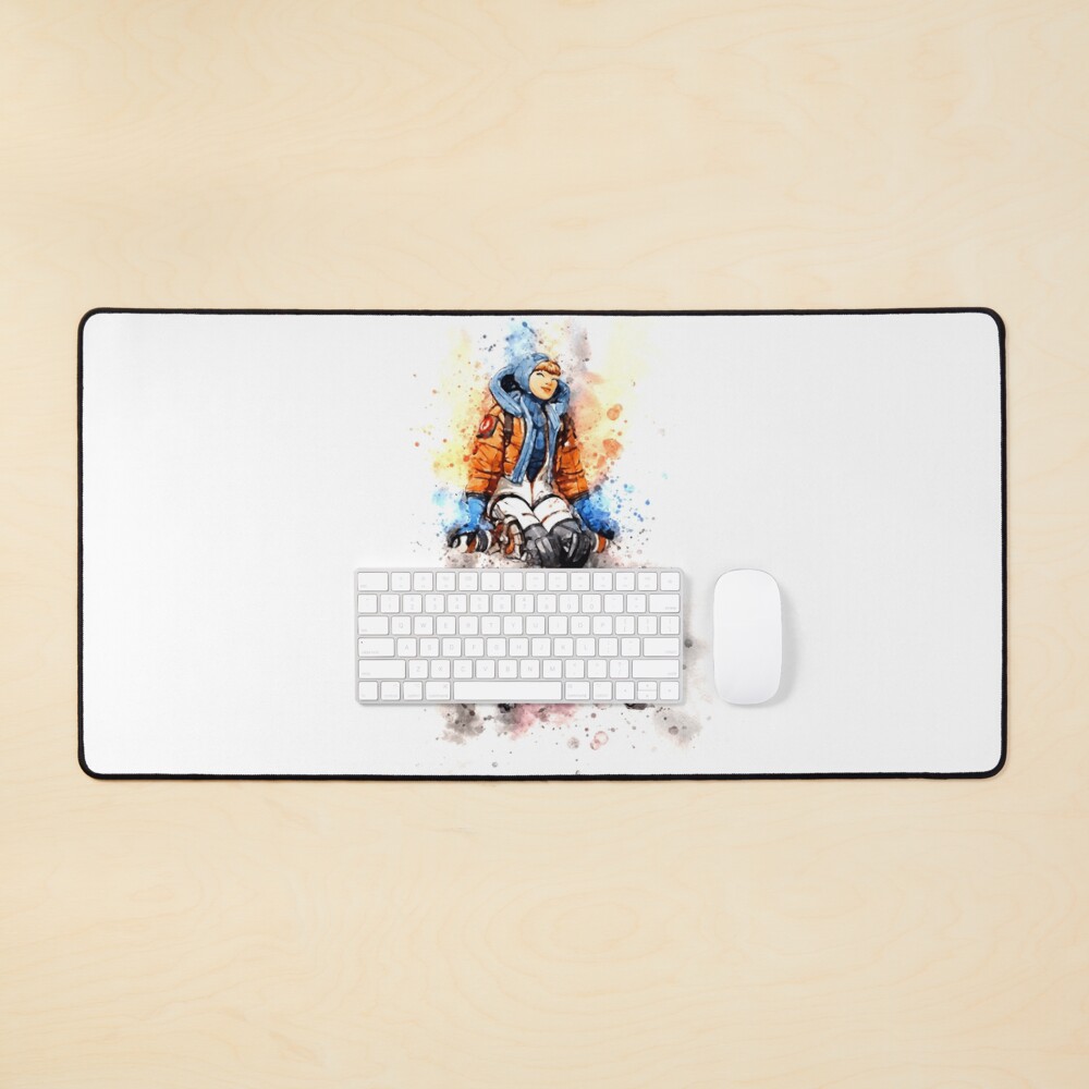 "Apex Legends Wattson Watercolor Splash" Mouse Pad by Splash-Damage ...