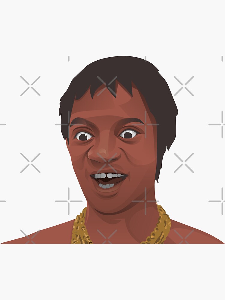 "Stunning! Like a young Burt Reynolds!" Sticker for Sale by ...