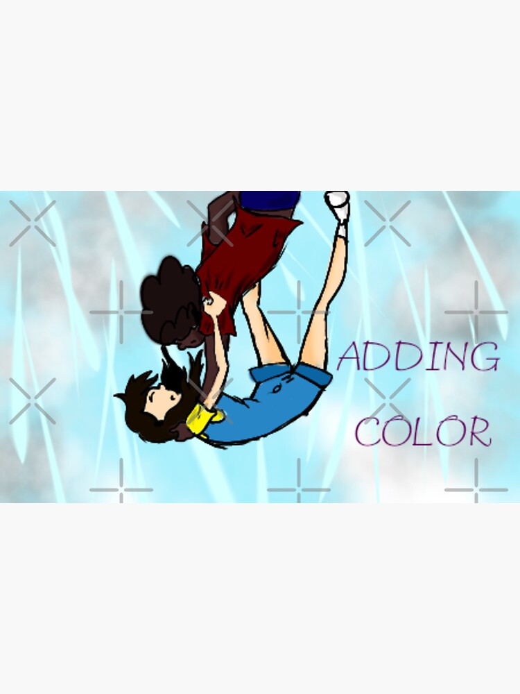 "Adding so much color" Sticker for Sale by Quinnland | Redbubble