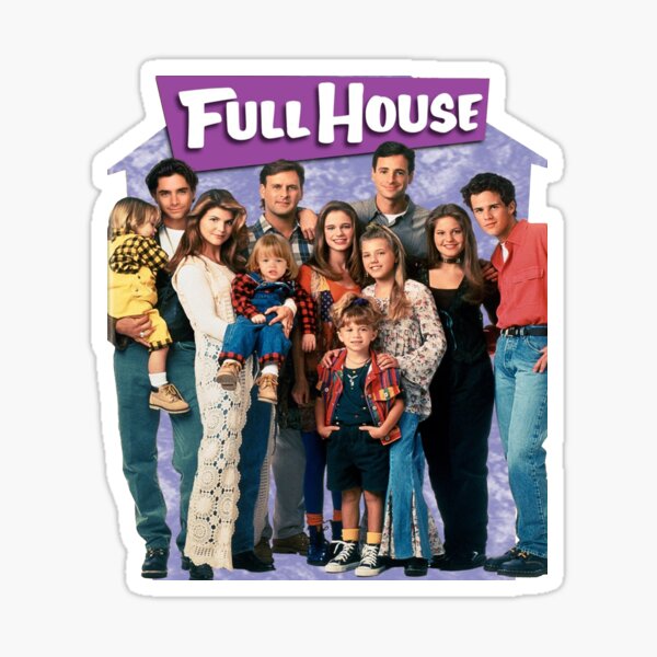 "Full House America US" Sticker for Sale by suprijalaludin | Redbubble
