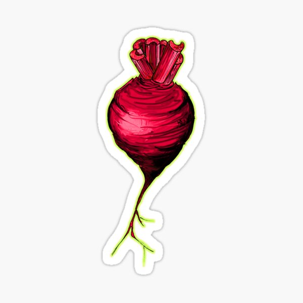 "beet" Sticker for Sale by SAITKEN | Redbubble