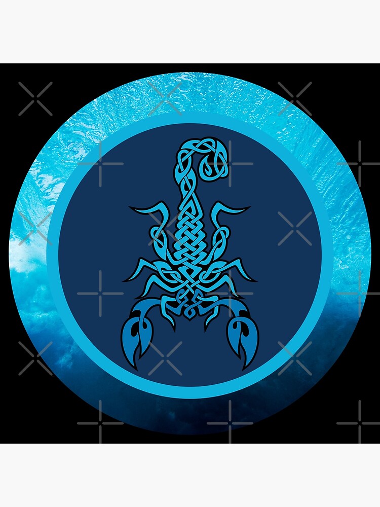 "MerchHaus - Scorpio/Scorpion Water Sign Of The Zodiac" Poster for Sale ...