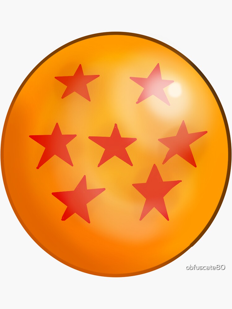 "7 star dragon ball" Sticker for Sale by obfuscate80 | Redbubble