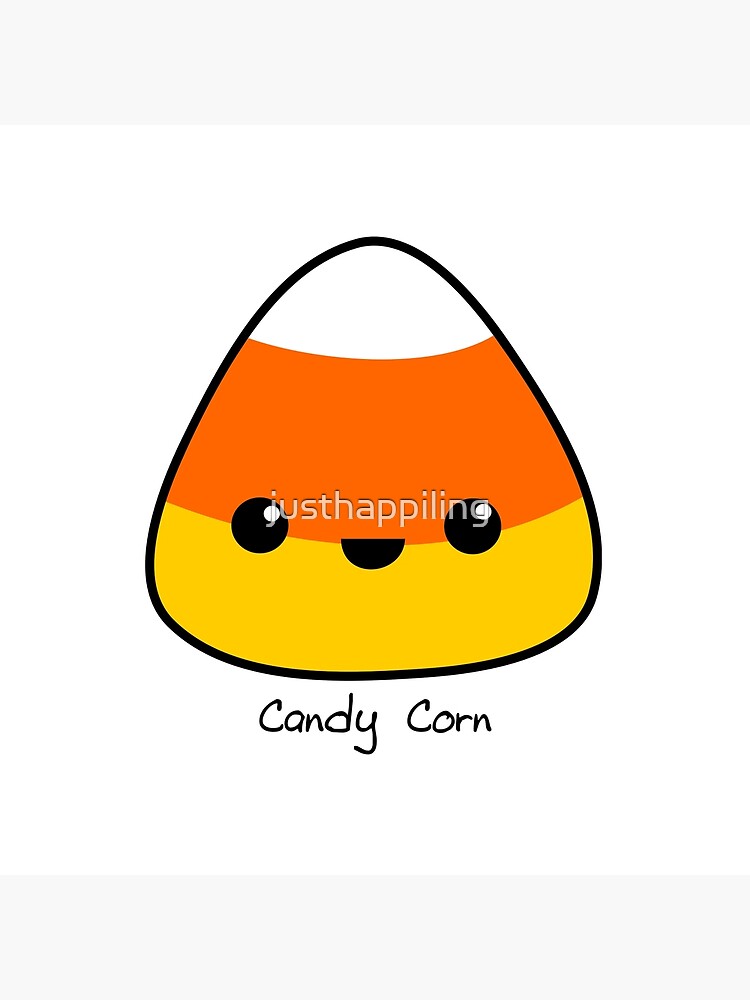 "Kawaii Candy Corn v1" Poster for Sale by justhappiling | Redbubble