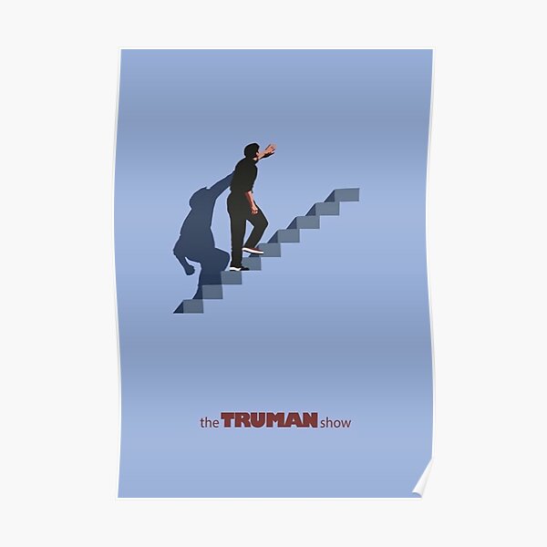 "The Truman Show" Poster by bernhardasha | Redbubble