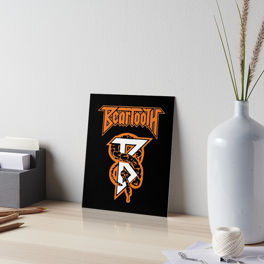 "beartooth-snake-logo-png-3 ular oren" Art Board Print for Sale by ...