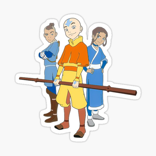 "Avatar The Last Airbender" Sticker by Hieunguyen5011 | Redbubble