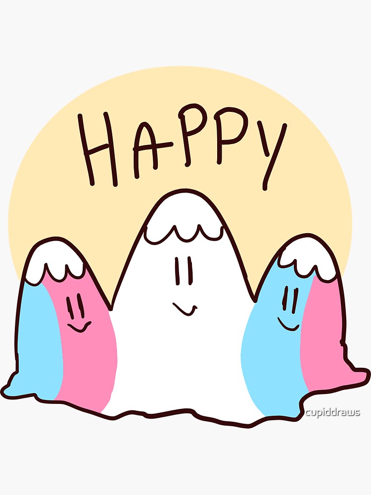 "discreet trans pride design" Sticker for Sale by cupiddraws | Redbubble