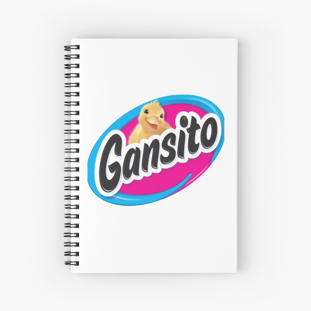 "Gansito logo" Spiral Notebook by Oscarrios463 | Redbubble