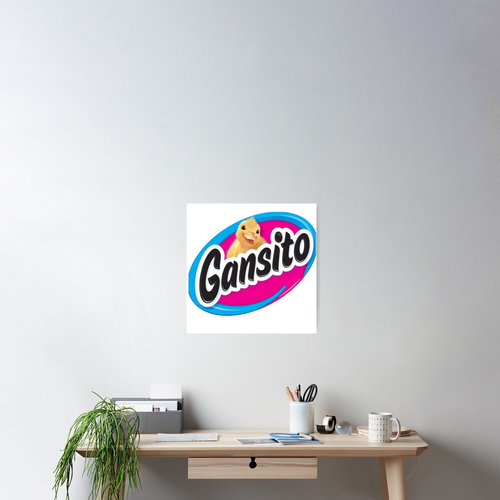 Póster «Gansito logo» de Oscarrios463 | Redbubble