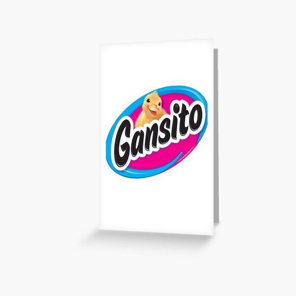 "Gansito logo" Greeting Card by Oscarrios463 | Redbubble