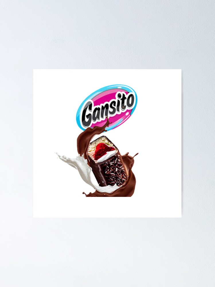 "Gansito logo" Poster by Oscarrios463 | Redbubble