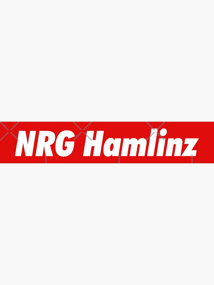 "NRG Hamlinz Supreme" Sticker for Sale by ArtInventor | Redbubble