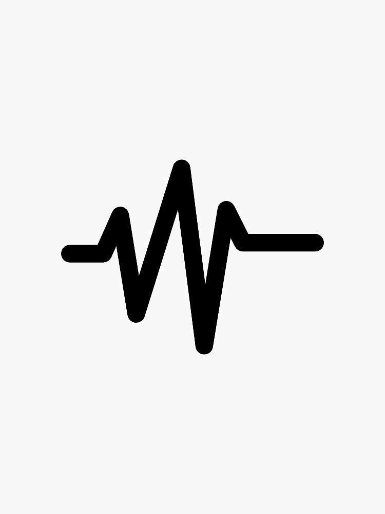 "Sound wave" Sticker for Sale by azur1 | Redbubble