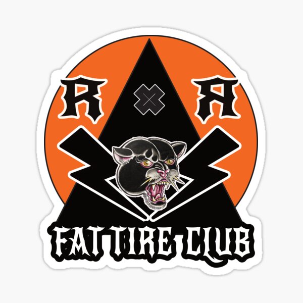 "RAD RUNNER rider FAT TIRE GANG E-BIKE" Sticker for Sale by pink-magic ...