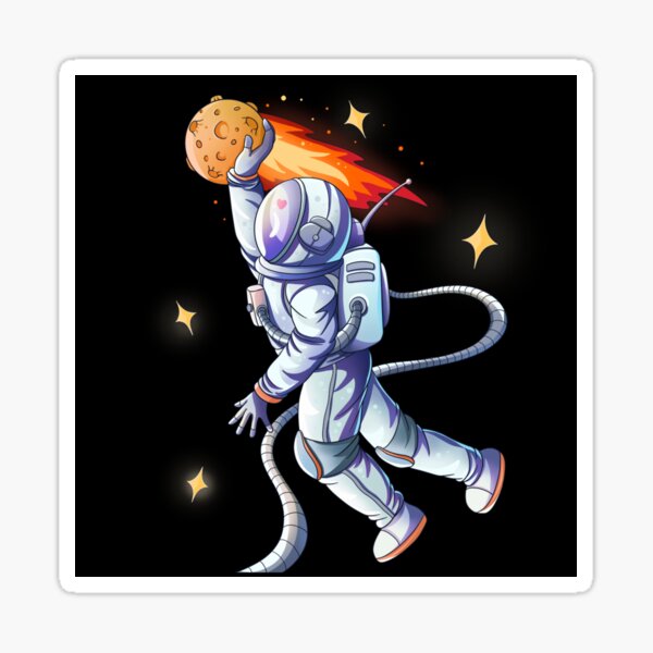 "Space Dunk" Sticker by Daluyong | Redbubble