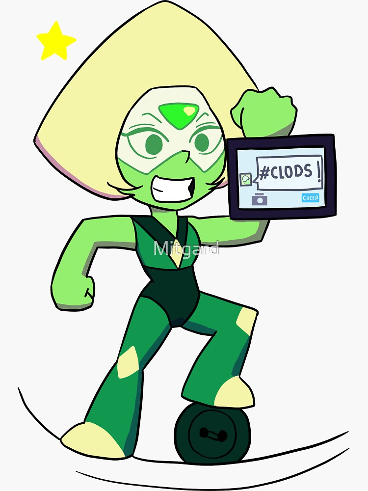 "Steven Universe - Peridot 02" Sticker by Mitgard | Redbubble