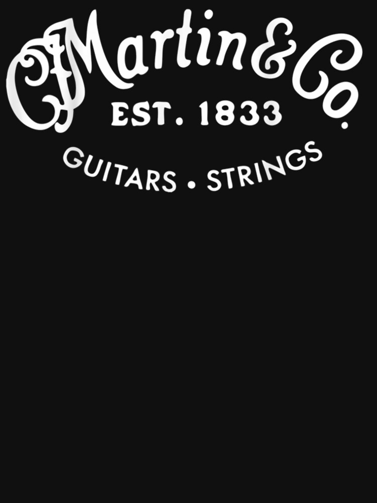 "Martin Guitars Logo Merchandise" Classic T-Shirt for Sale by ...