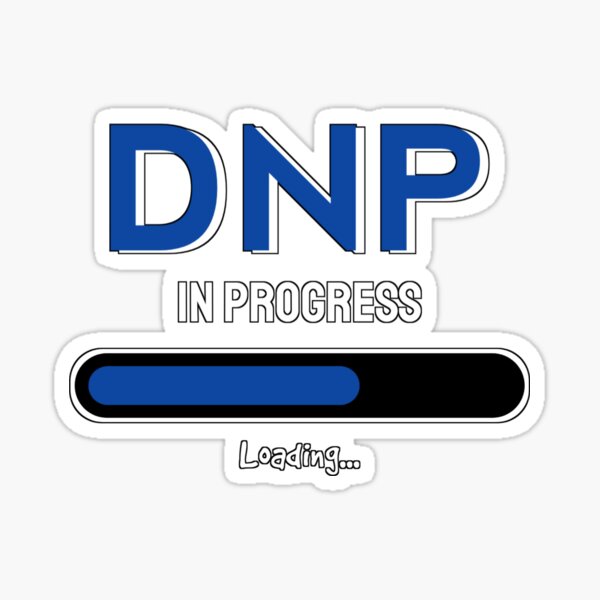 "Loading DNP In Progress" Sticker for Sale by X-Store | Redbubble