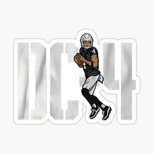 "Derek Carr DC 4" Sticker for Sale by Danny Thompson | Redbubble