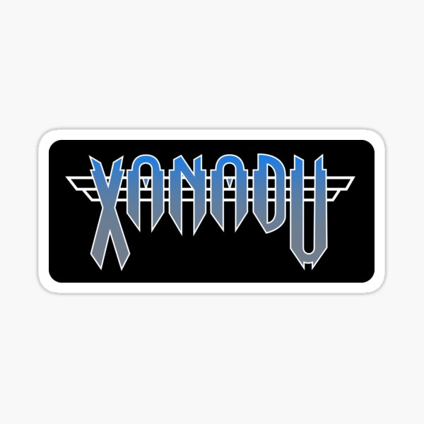 "Xanadu" Sticker for Sale by AkiraFussion | Redbubble