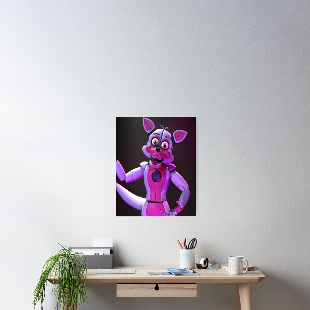 "Funtime Foxy" Poster by CrescentPon3 | Redbubble