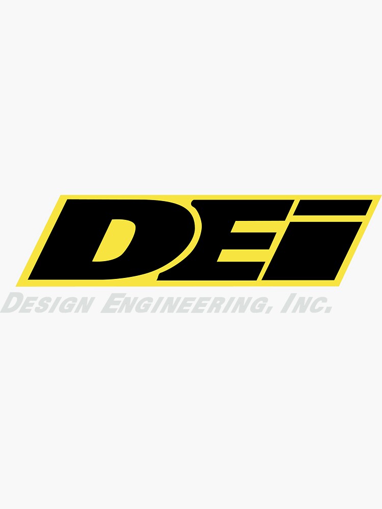 "DEI DESIGN ENGINEERING INC" Sticker for Sale by kamutahu | Redbubble