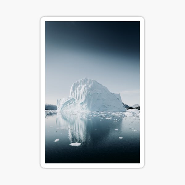 "Arctic Iceberg " Sticker for Sale by eurodesign | Redbubble