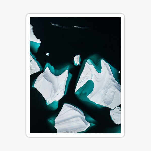 "Greenland Iceberg" Sticker for Sale by eurodesign | Redbubble