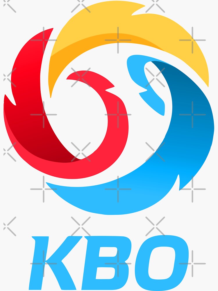 "KBO Logo" Sticker for Sale by Laghed | Redbubble