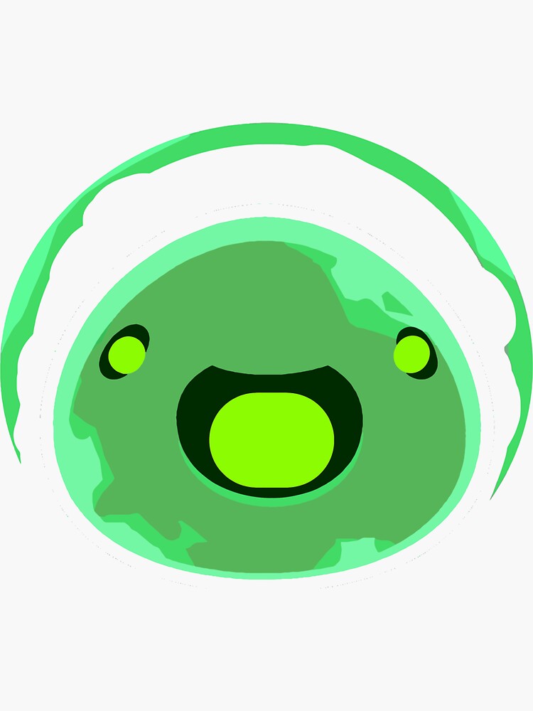 "Kid_s Slime Rancher Icon Rad Slime Round Collar T" Sticker for Sale by ...