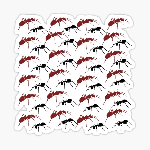 "Ants " Sticker for Sale by Manitarka | Redbubble