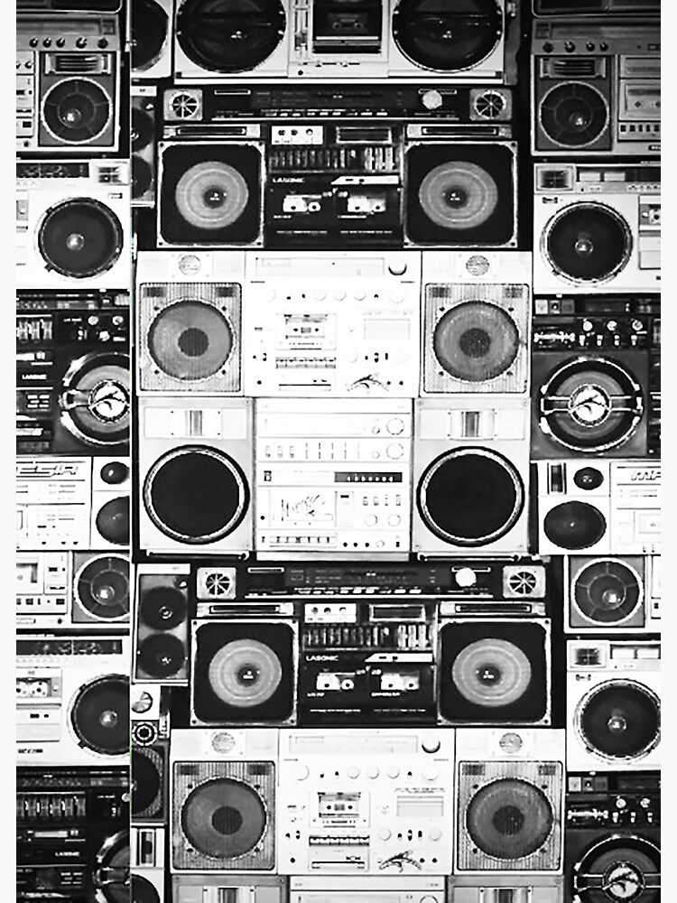 "Ghetto Blaster" Sticker by maxgold123 | Redbubble