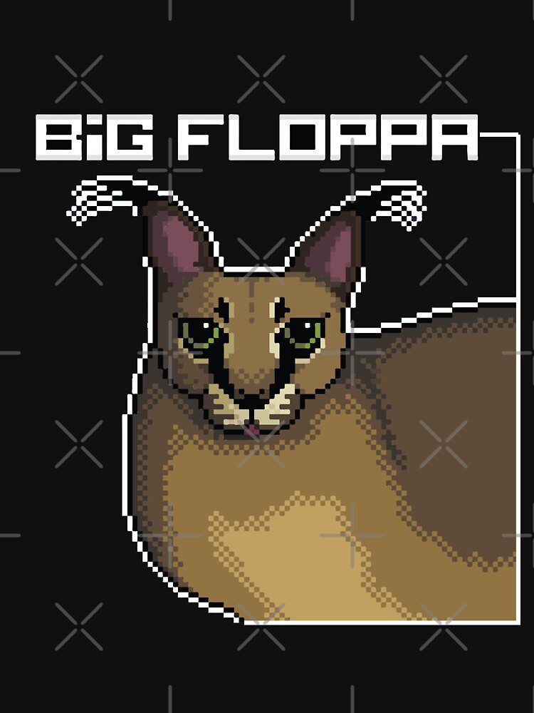 "Zabloing Big Floppa" T-shirt for Sale by Graphistewell | Redbubble ...