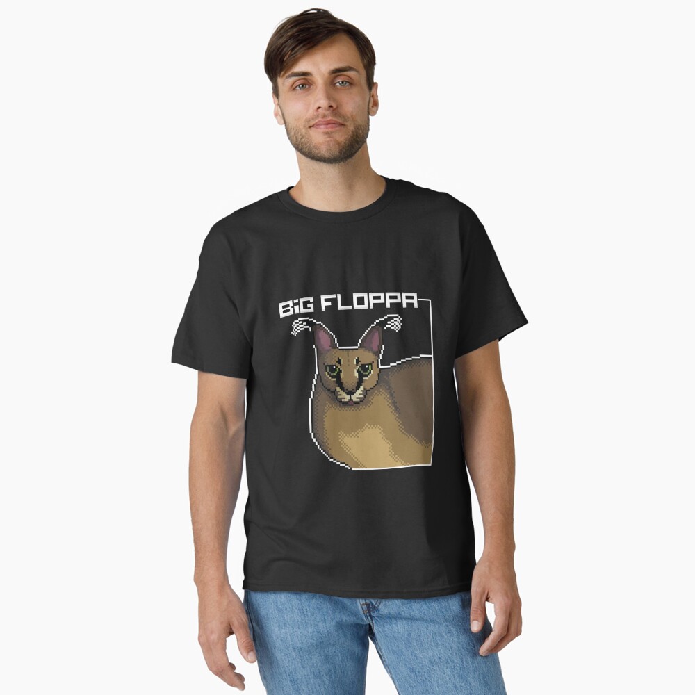 "Zabloing Big Floppa" Essential T-Shirt for Sale by Graphistewell ...