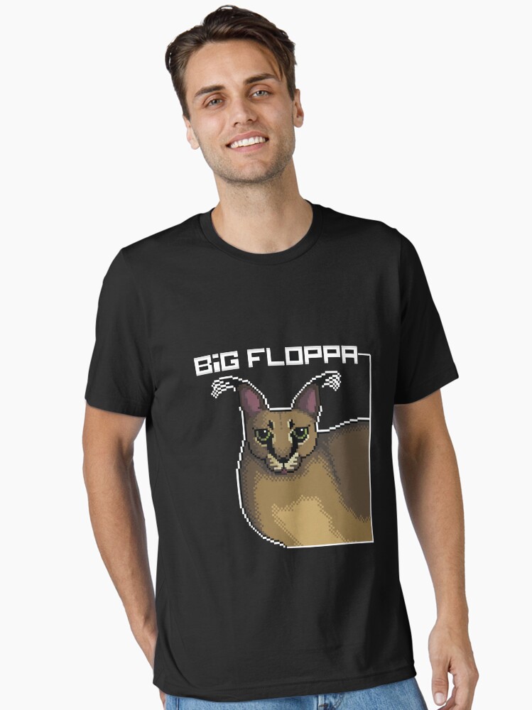 "Zabloing Big Floppa" Essential T-Shirt for Sale by Graphistewell ...